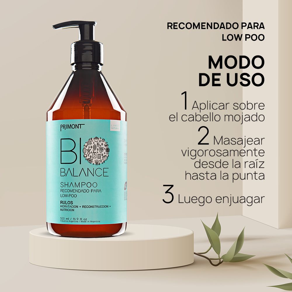 Shampoo bio balance rulos 500 ml - Farmaonline