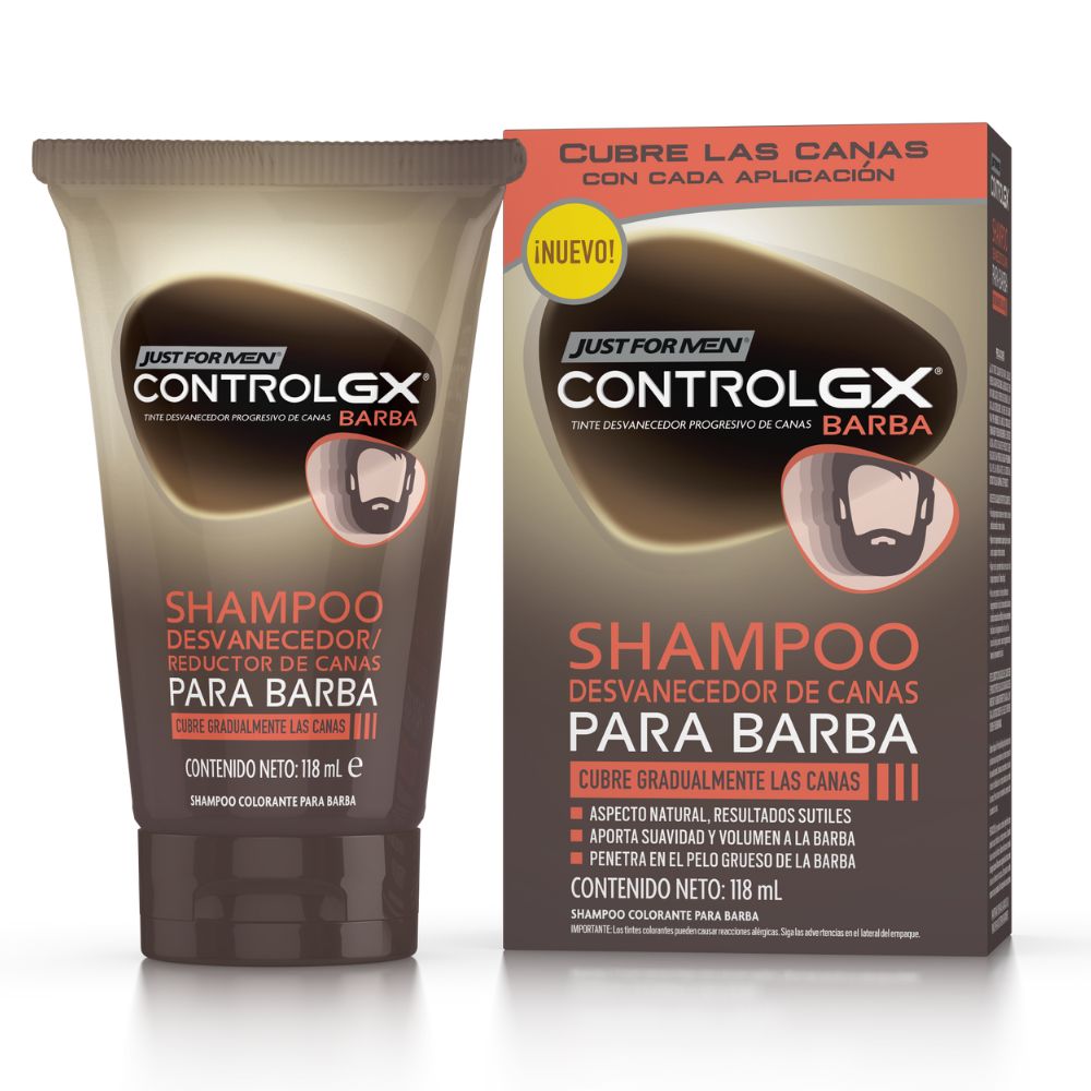 Shampoo control gx barba & bigote 118 ml - Farmaonline