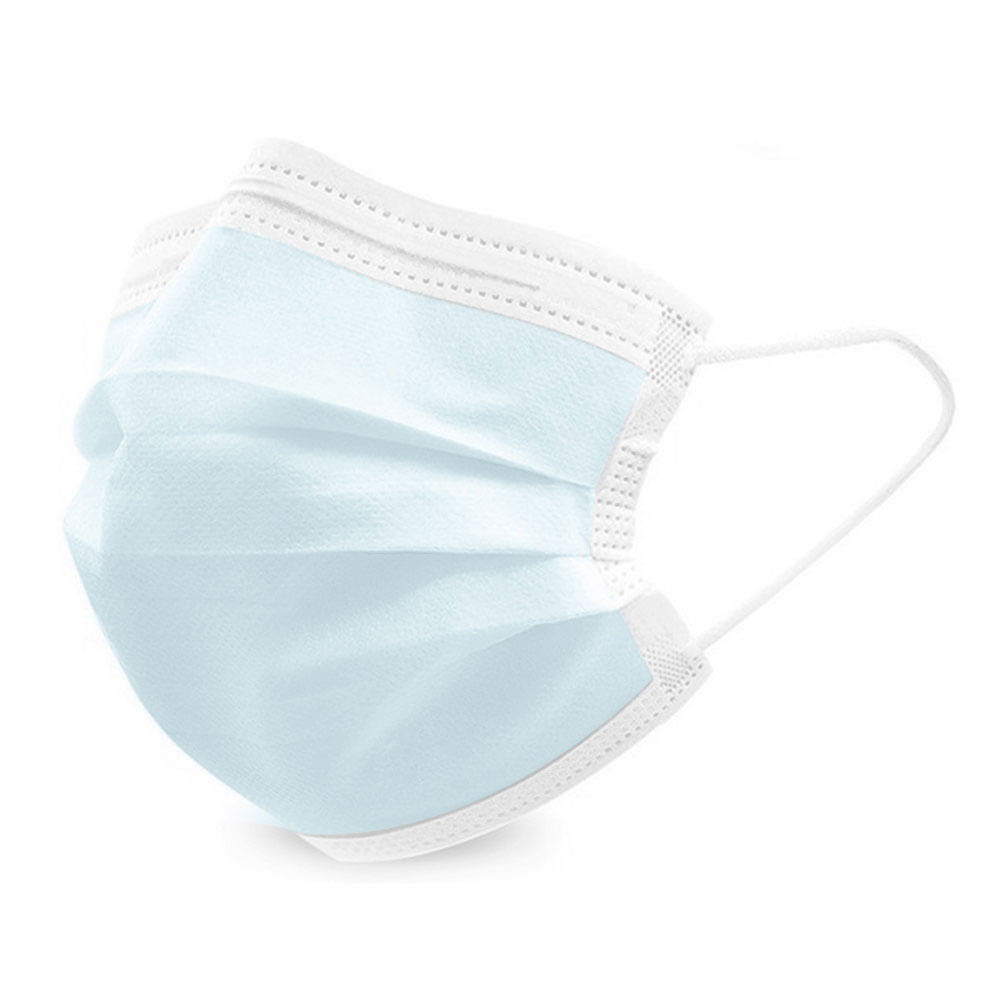 Barbijo recto triple capa (25 unidades) - Farmaonline