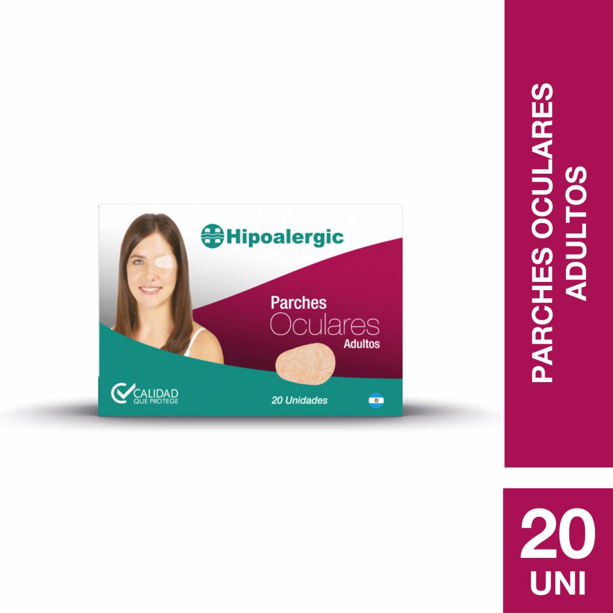 Parche ocular adulto (20 unidades) - Farmaonline