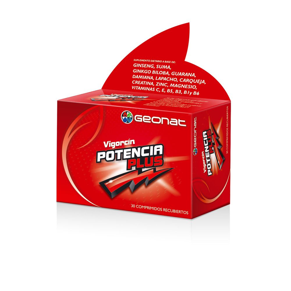 Potencia plus (30 comprimidos) - Farmaonline
