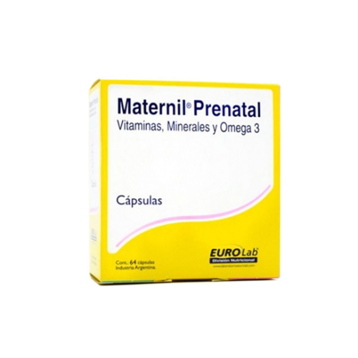 Suplemento nutricional prenatal (64 cápsulas) - Farmaonline
