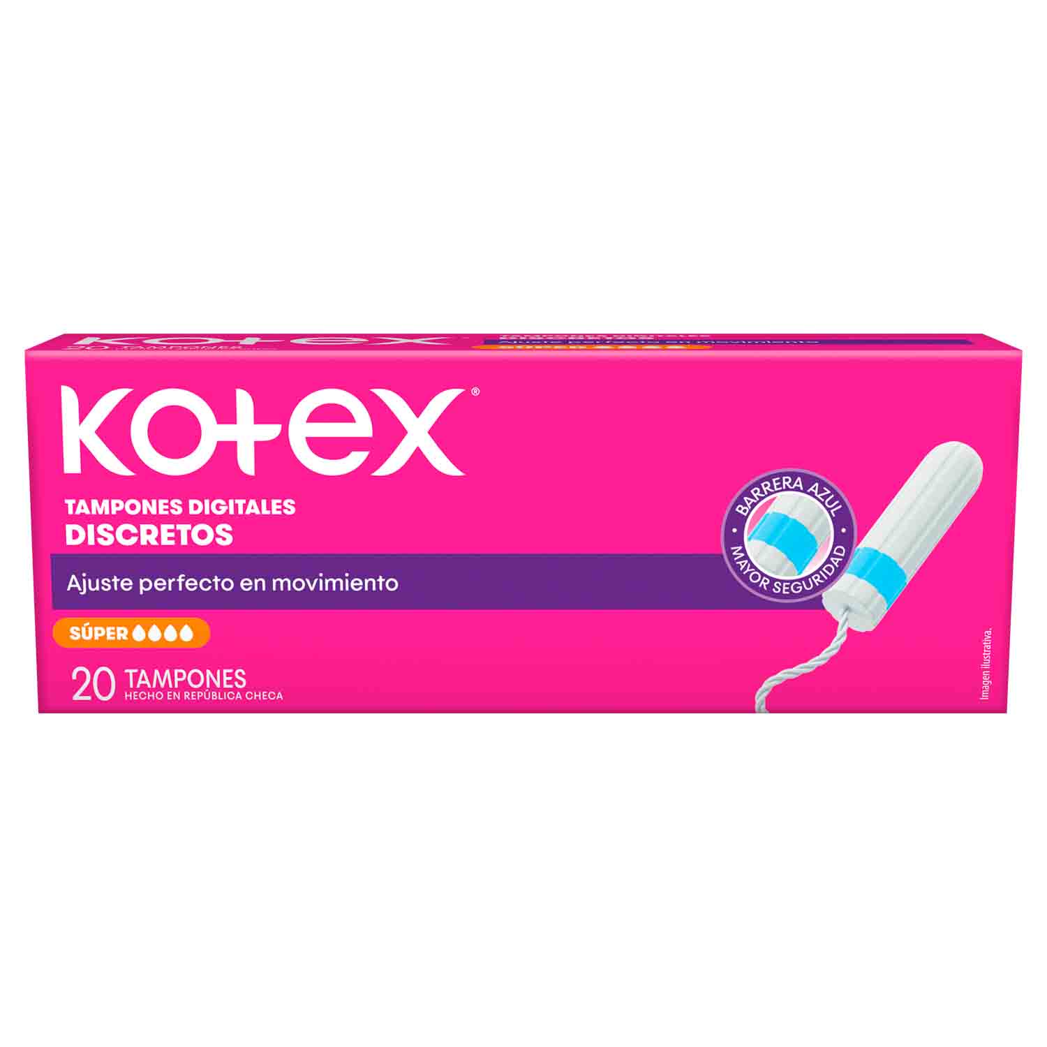 Tampones super (20 unidades) - Farmaonline