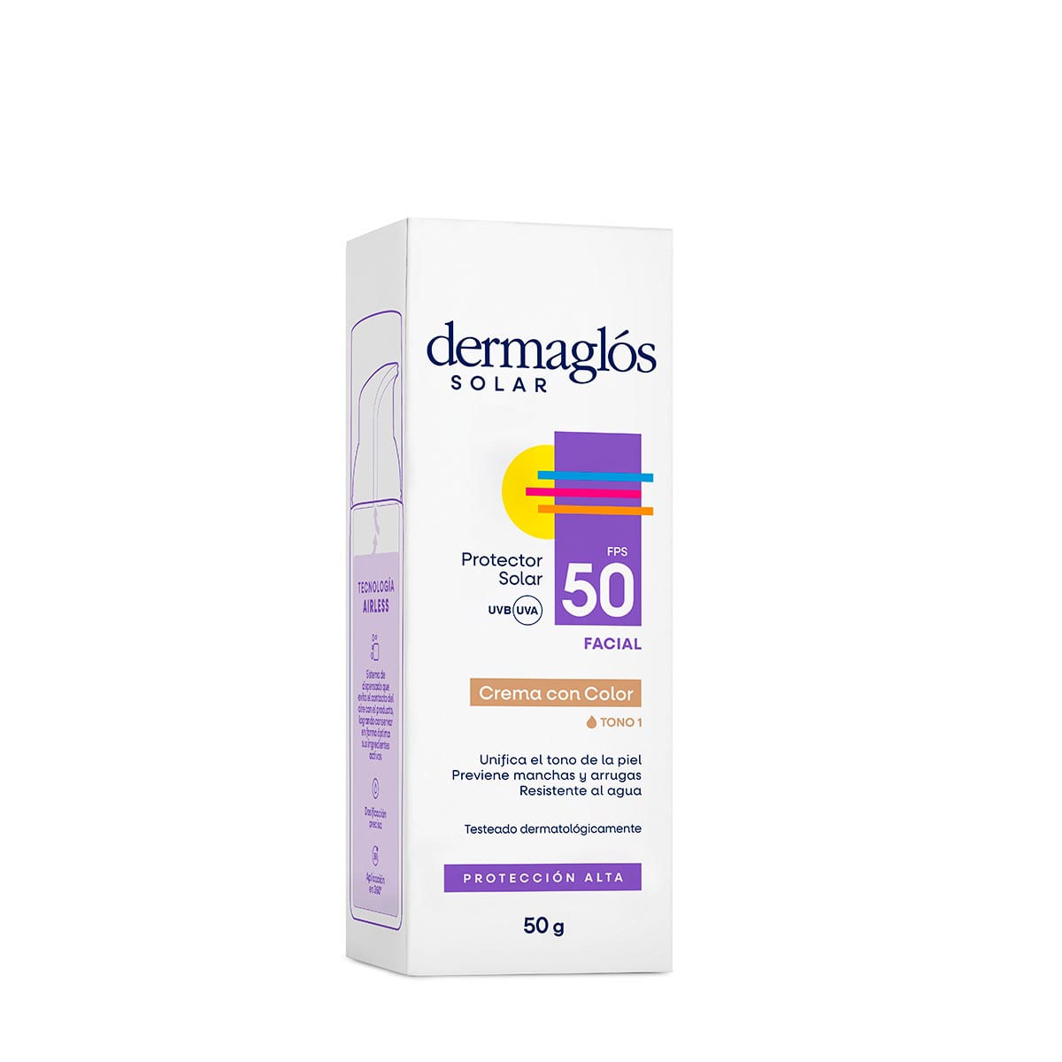 Protector solar facial fps 50 crema 50 gr - Farmaonline