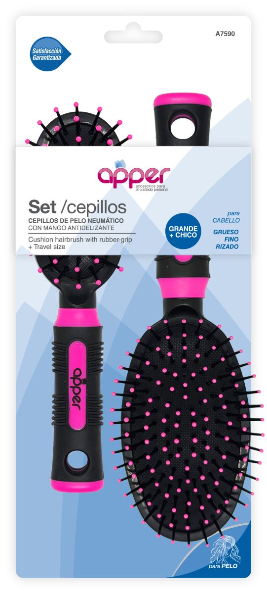Set cepillos neumaticos (grande + chico) - Farmaonline