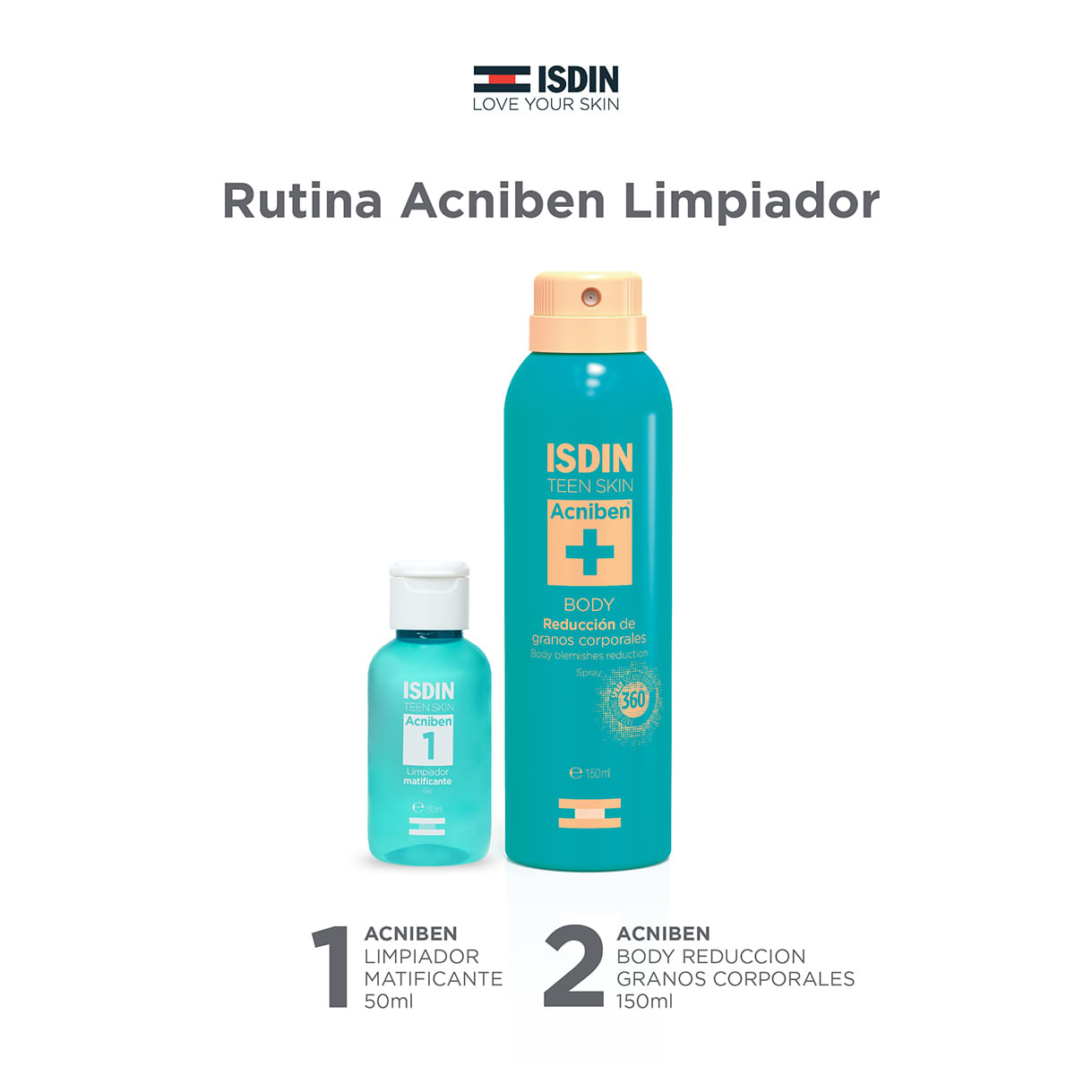 Pack acniben body 150 ml + clean 50ml - Farmaonline