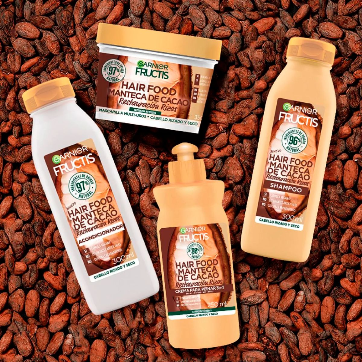 Combo restauración rulos: shampoo, crema para peinar y mascarilla ...