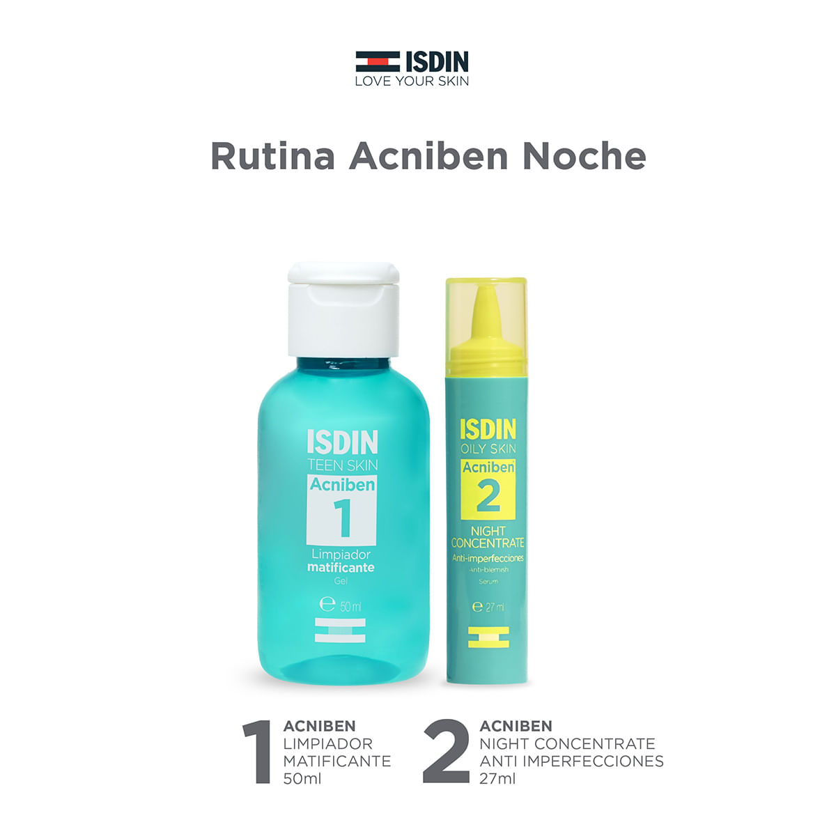Pack acniben night 27 ml + clean 50 ml - Farmaonline