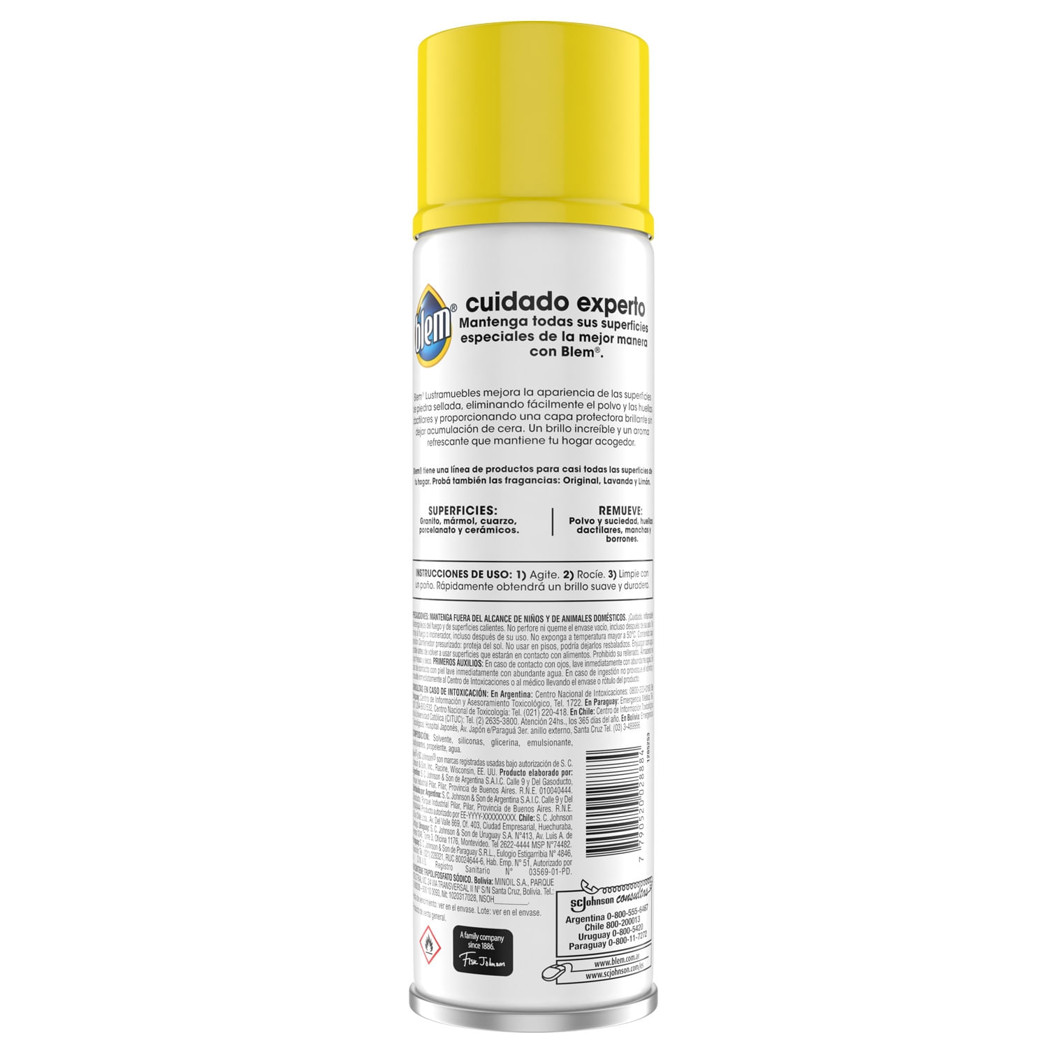 Lustramuebles aerosol naranja granito 360 ml - Farmaonline