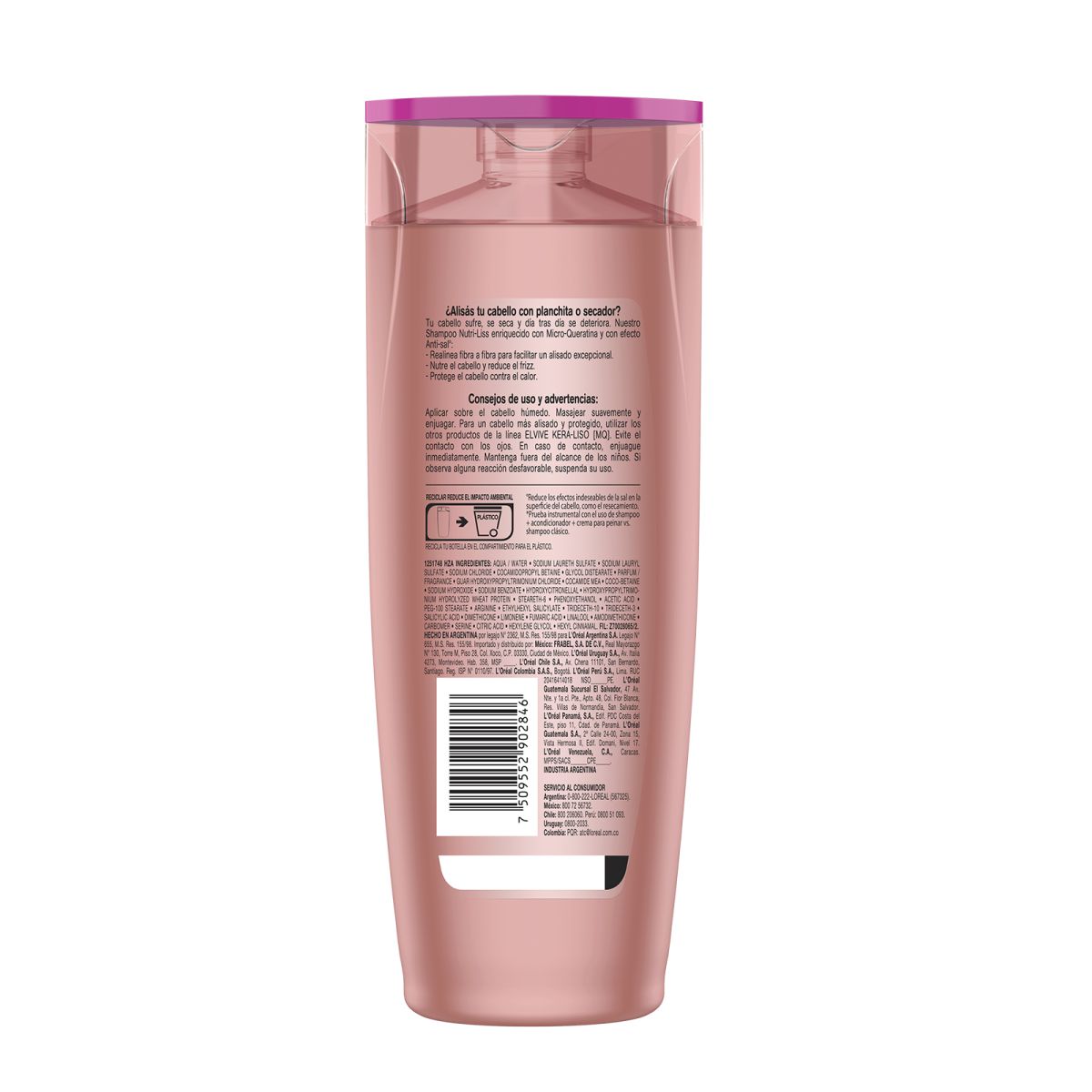 Shampoo kera-liso 230° 400ml - Farmaonline