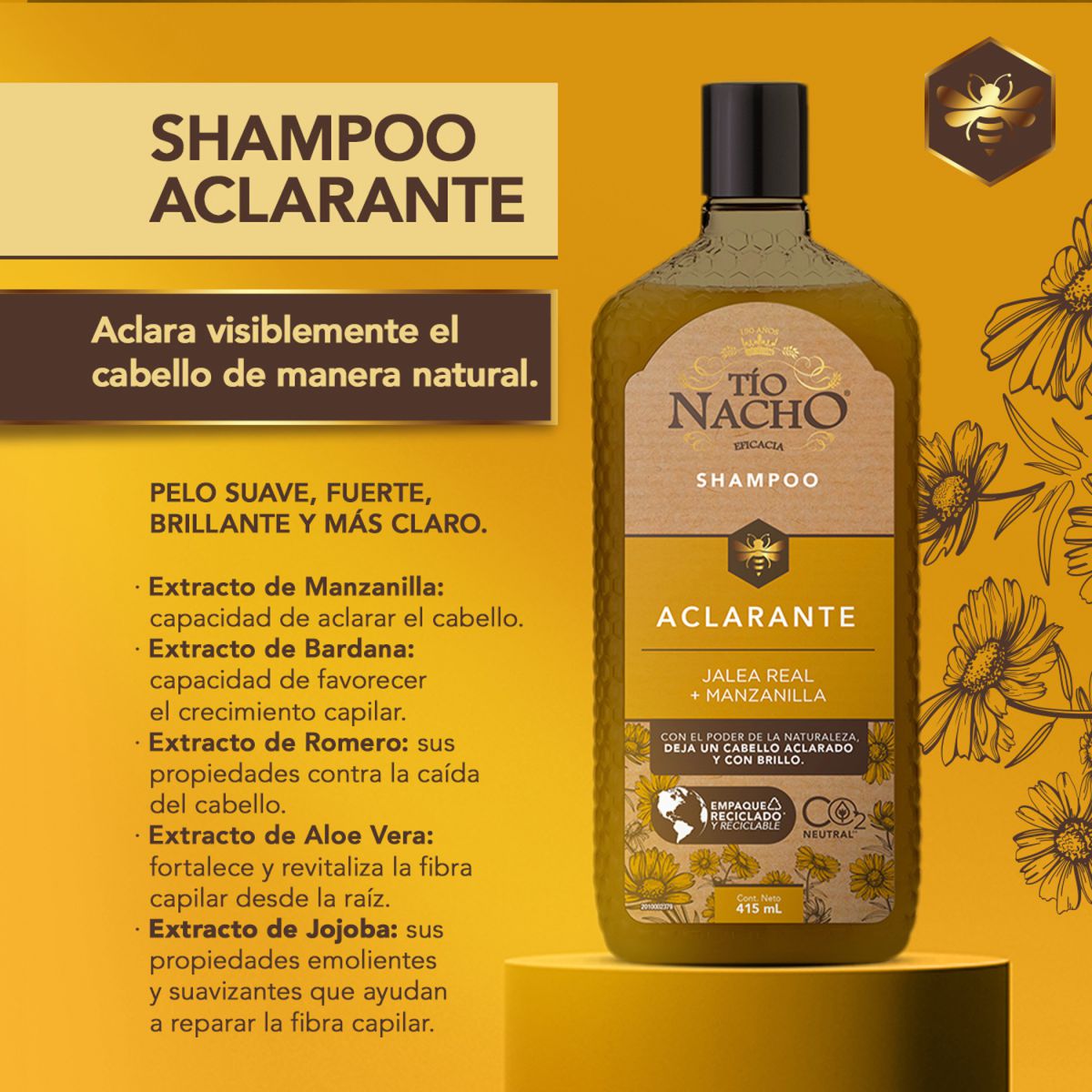 Shampoo Aclarante v2 415 ml - Farmaonline