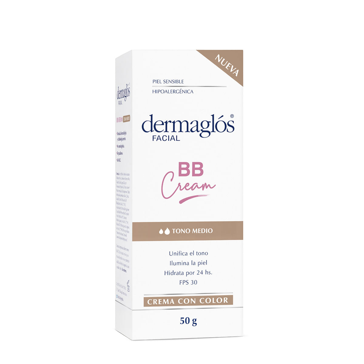 Crema con color bb cream tono medio con fps30 50 gr - Farmaonline