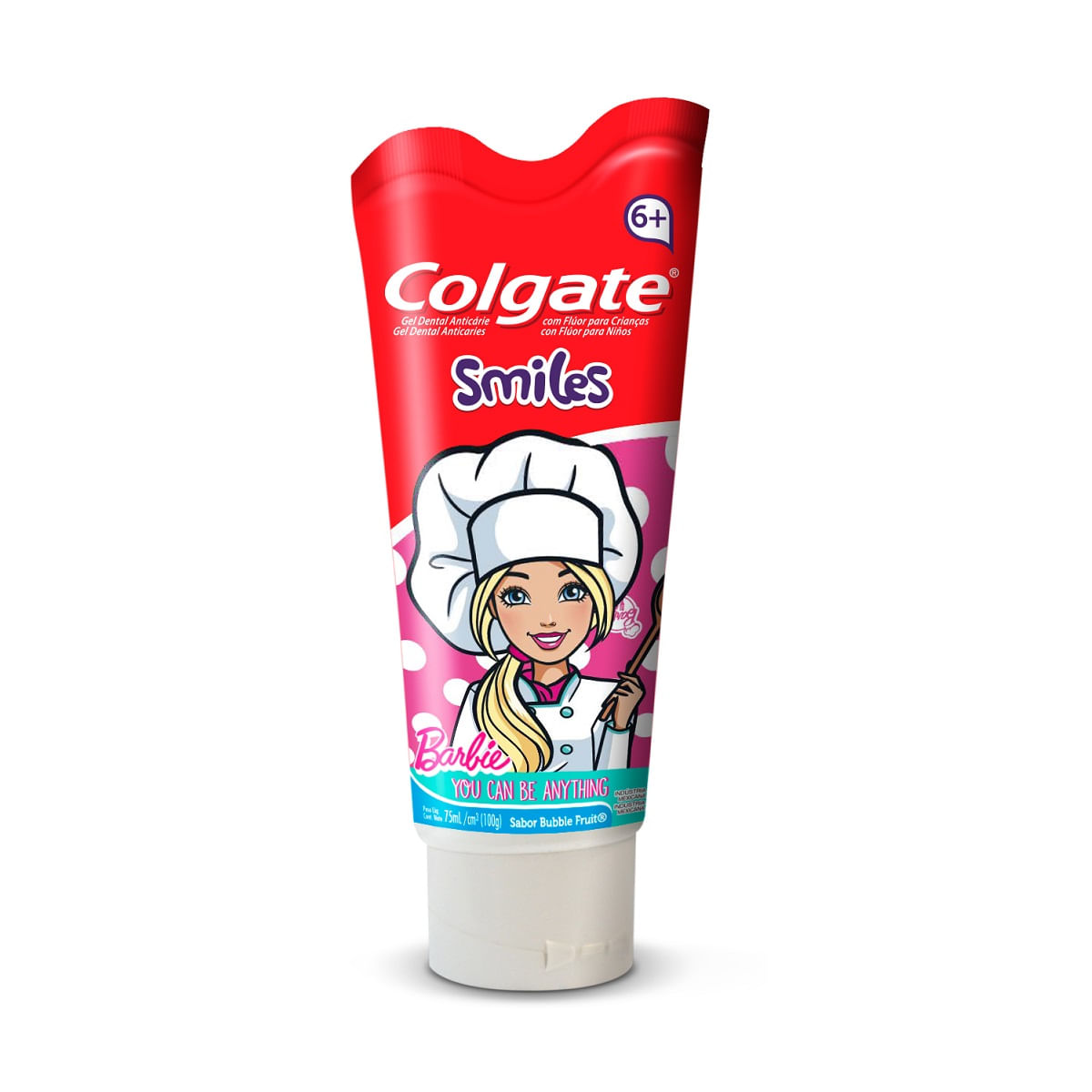 Pasta dental smiles barbie 100 gr (1 unidad) - Farmaonline